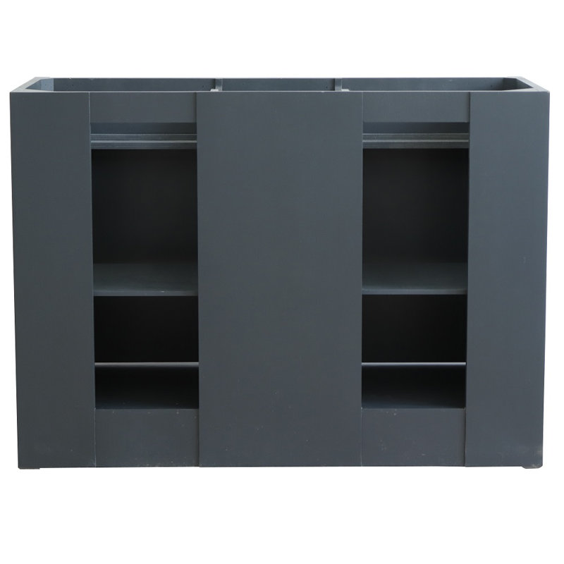 Wildon Home® Bucci 49 Free Standing Double Bathroom Vanity With